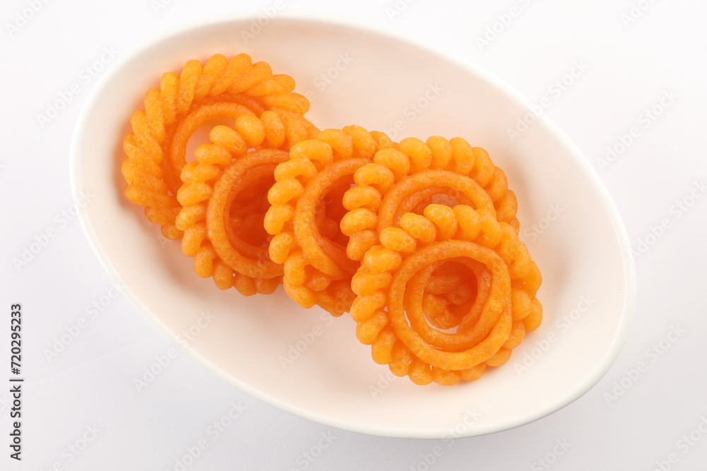 Indian Sweet Food Imarti Also Know as Amriti, Omriti, Jahangir, Jalebi ...