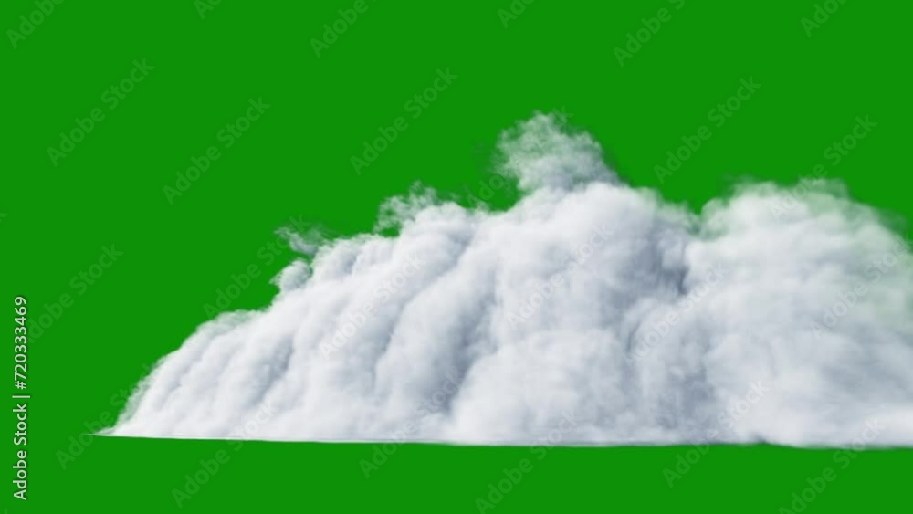 Snow avalanche high quality green screen animated 4k, Easy editable ...