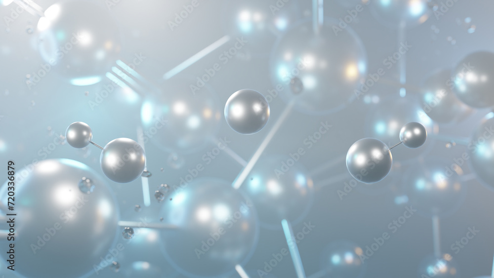 magnesium hydroxide molecular structure, 3d model molecule, food ...