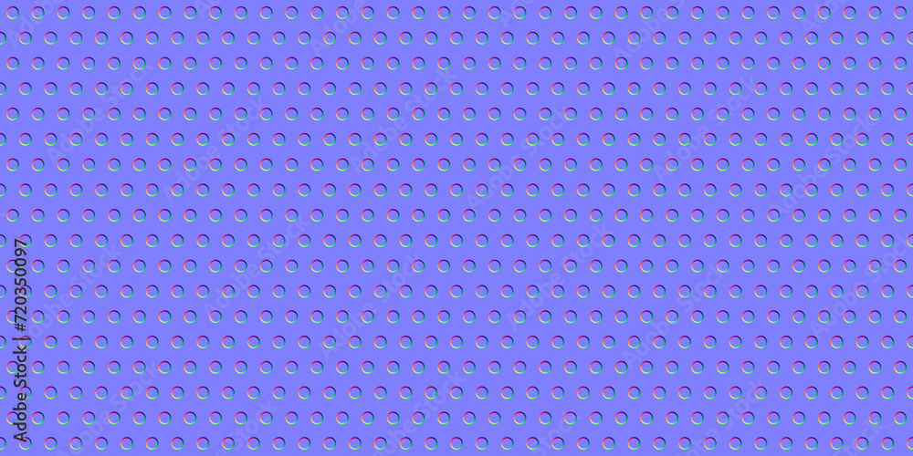 Seamless perforated steel grid normal map background texture. Metal ...