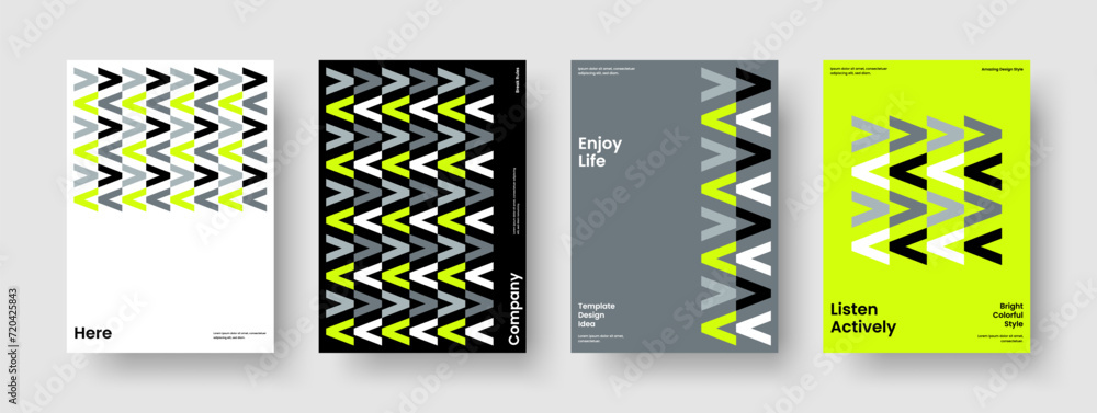 Abstract Banner Template. Modern Report Design. Creative Background ...