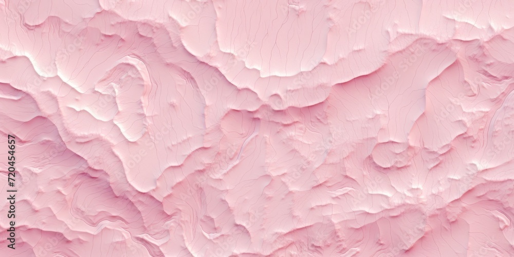 Terrain map pink contours trails, image grid geographic relief ...
