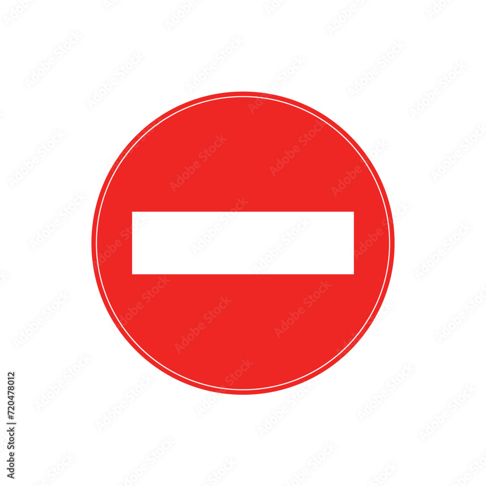 Poster Road signs. No entry for vehicular traffic. – Wall Art | UkPosters