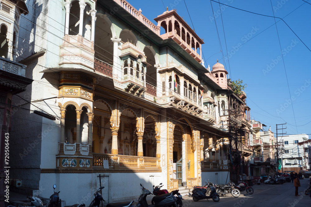 Indore, Madhya Pradesh, India - November 24, 2022: Aadinath Jain Temple ...