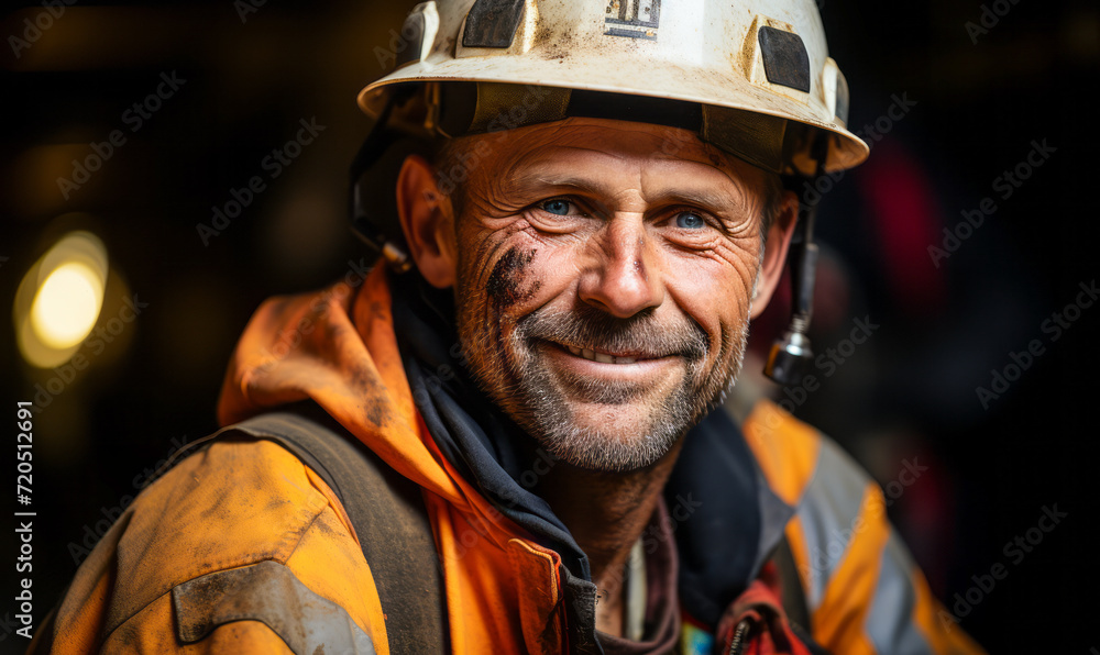 Industrial Earth Driller Expert Conducting In-depth Subterranean ...