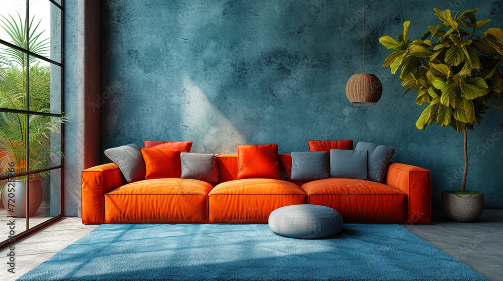 Wallpaper with geometric stripes and volume effect a pattern that ...