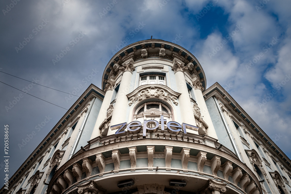 Picture of a sign with the logo of Zepter on their main building for ...