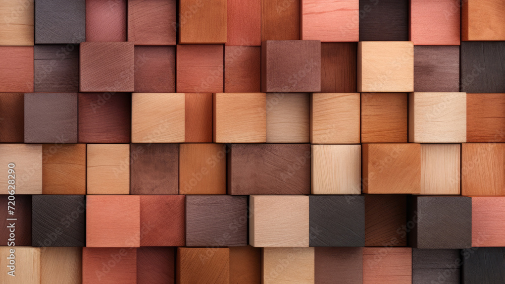 wooden wall background in the style of cubist fragmented reality ...
