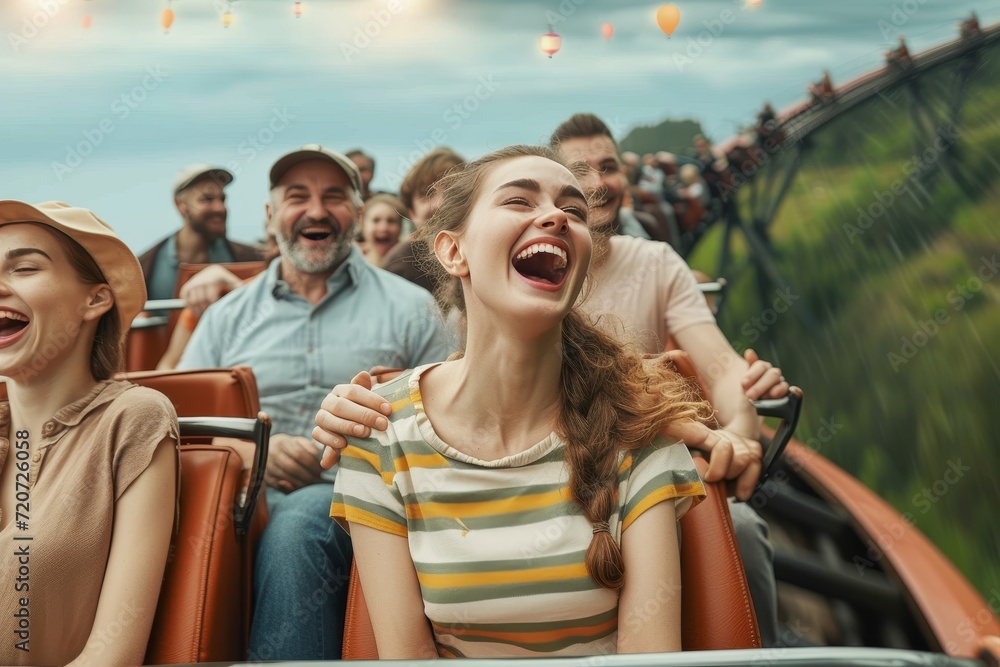 A young girl and soldier stand side by side in matching military ...