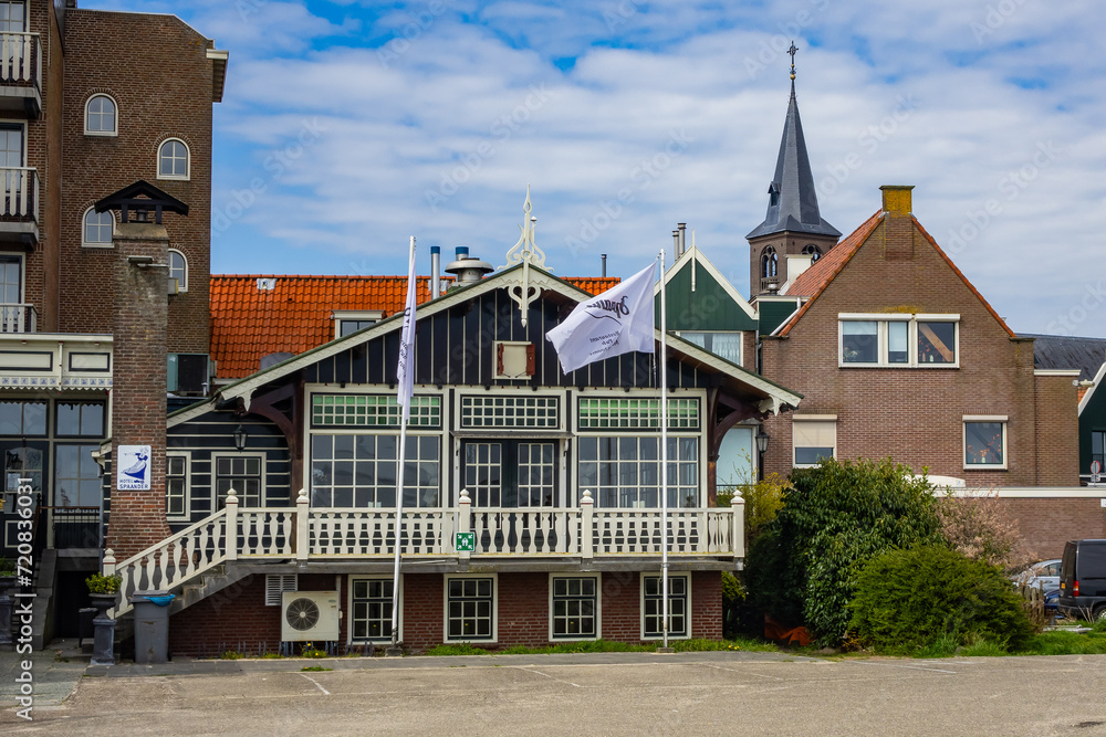 Famous Hotel Spaander (since 1881) is located in heart of Volendam ...