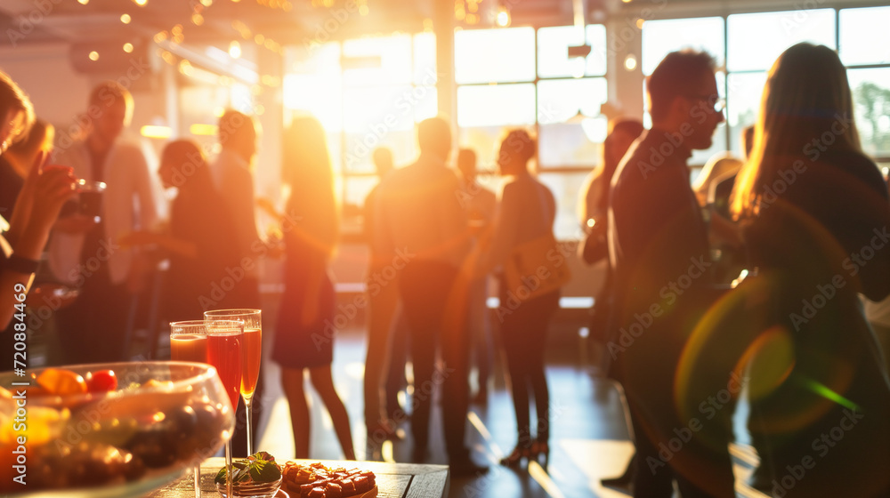 Dynamic event scene. Festive occasion visuals. Image encapsulates the ...