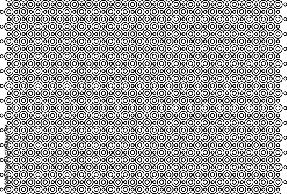 The pattern consists of overlapping circles Can be used as a fabric ...