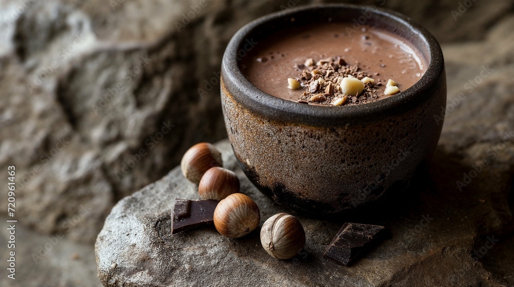 Aztec Chocolate Adventure: Within the mystical setting of Aztec ruin, a ...