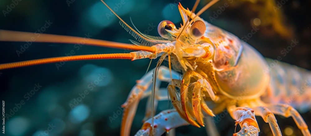 Macrobrachium Rosenbergii: Captivating Close-Up of the Giant River ...