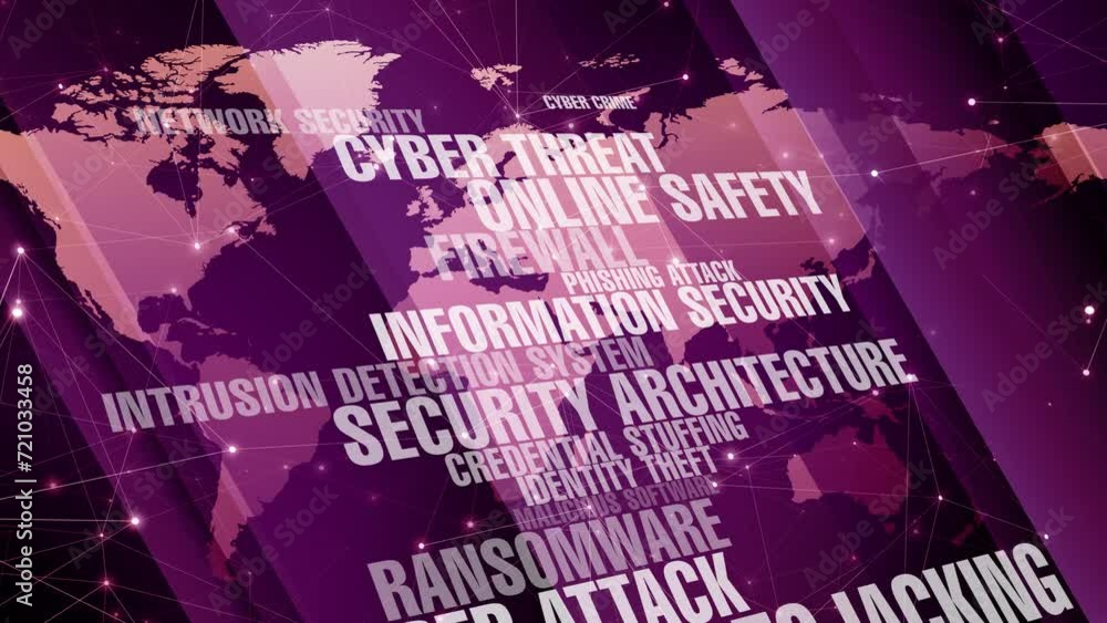 Cyber crime and world map mapping technology and cyber security for ...