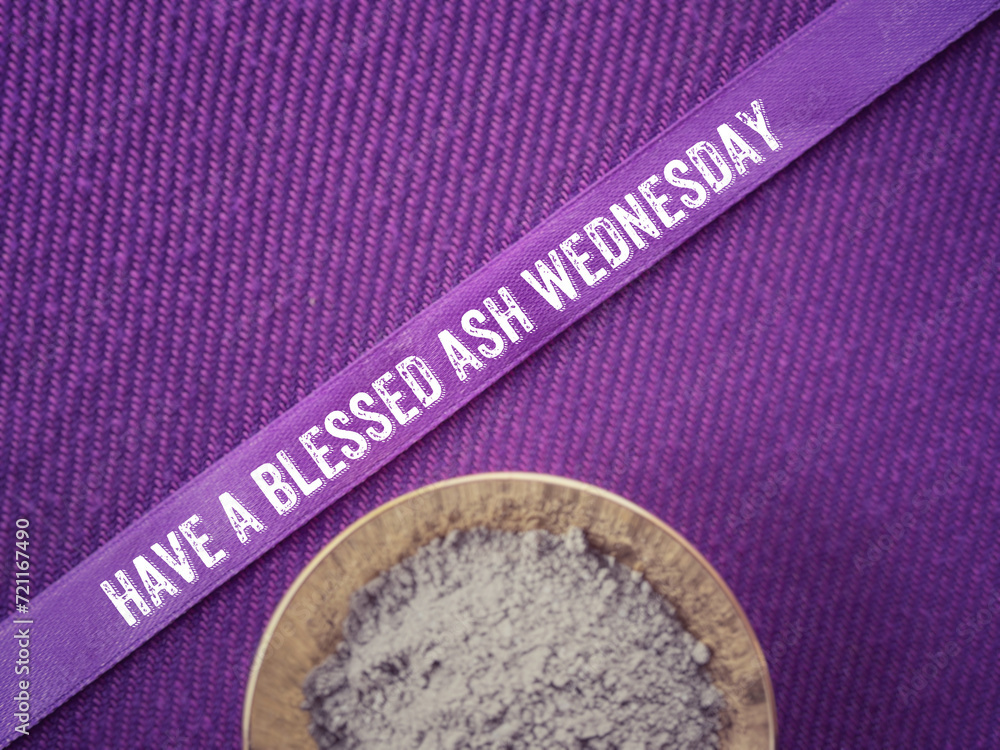 Christianity concept about Ash Wednesday, Good Friday, Lent Season and ...