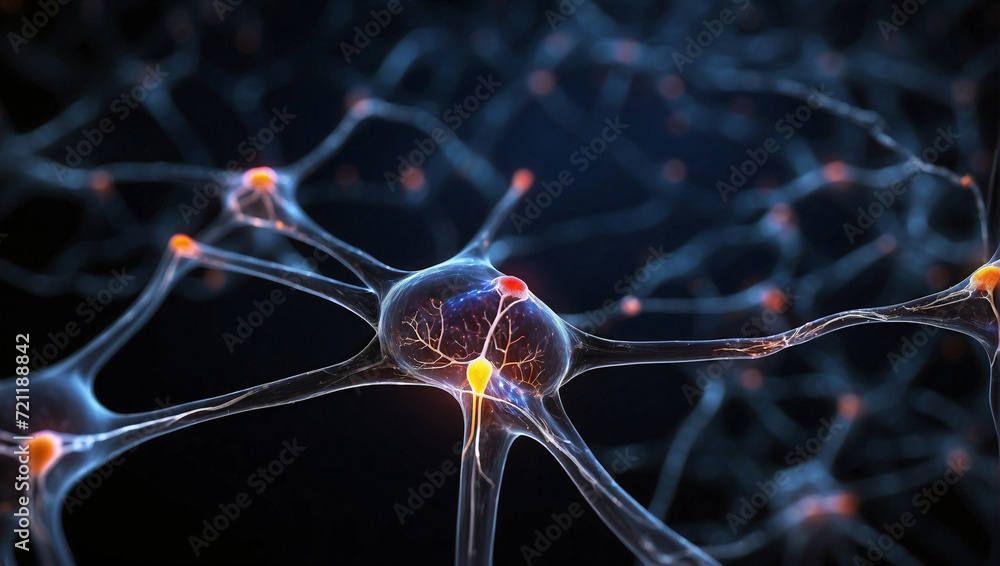 Neurons or brain nerve cells form part of the nervous system which ...