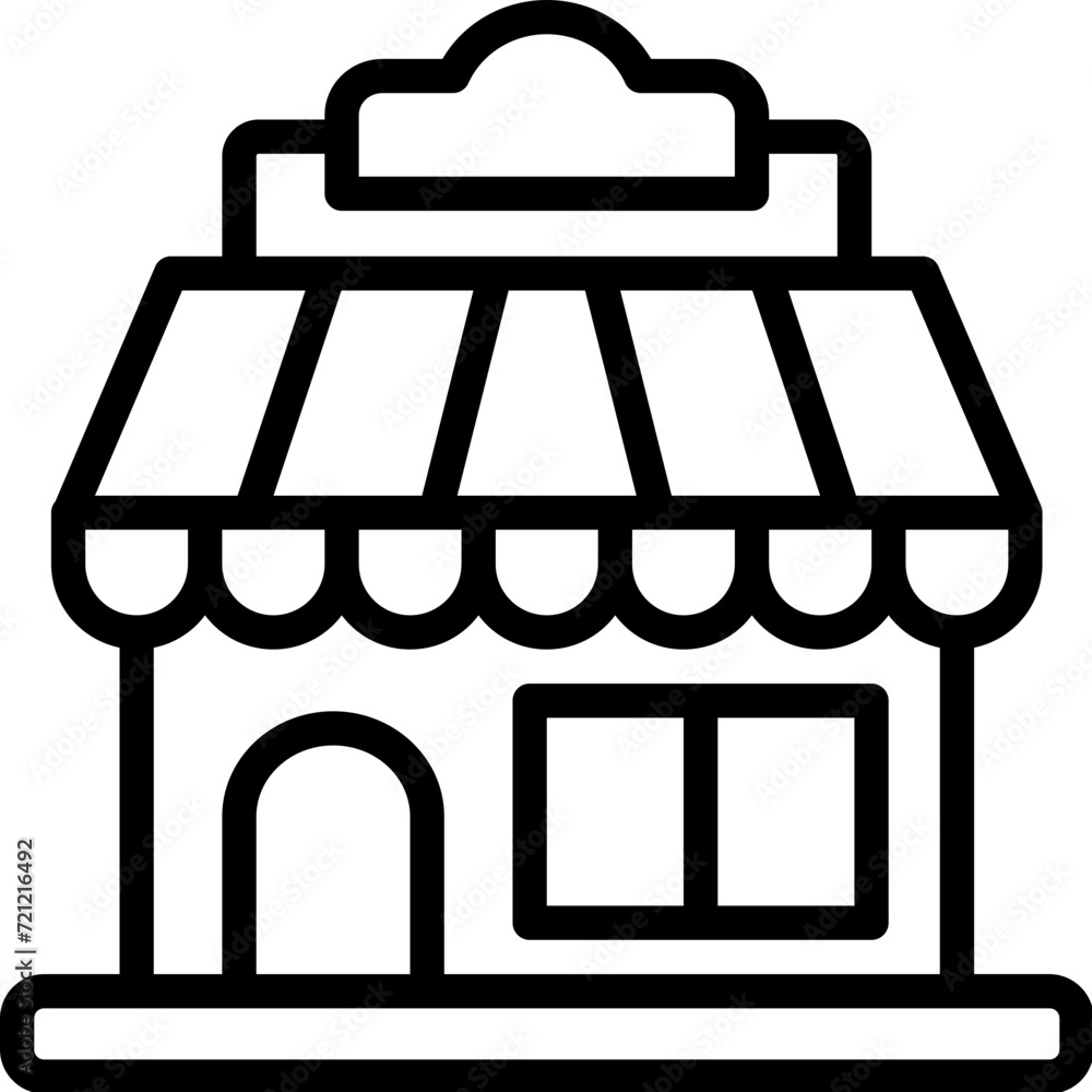 Store Icon, Shop, Store Illustration, Retail Symbol, Shopping Icon ...