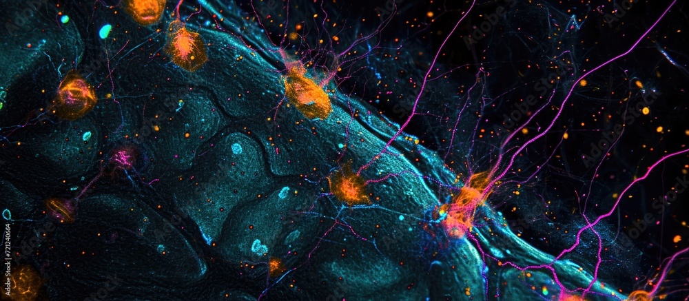 Golgi stain used on mouse brain section, still occasionally with ...