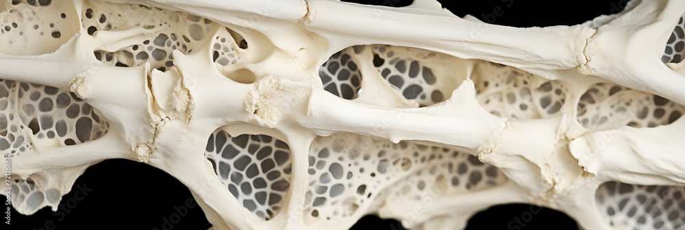 Medical Illustration of Eburnation - Visible Joint Damage Resulting ...