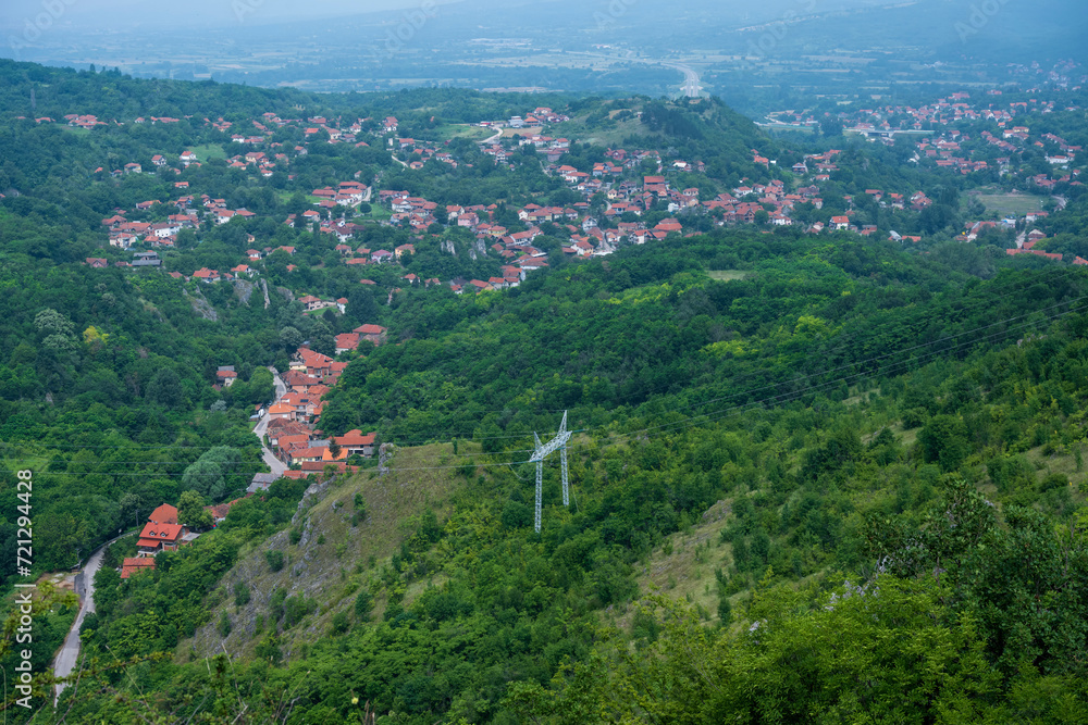 This is mountain village in Jelasnicka Klisura (gorge). That is way to ...