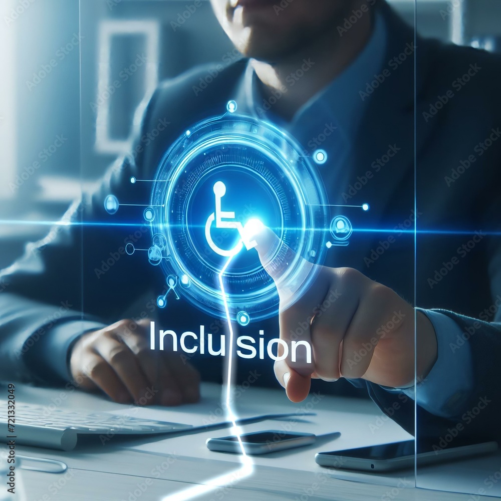 inclusão, inclusão social, inclusão digital, acessibilidade, símbolo de ...
