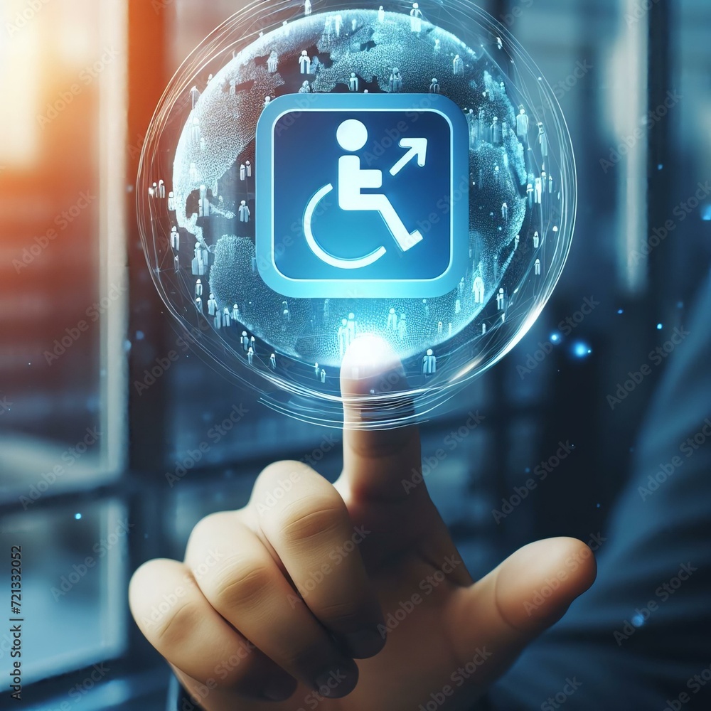 inclusão, inclusão social, inclusão digital, acessibilidade, símbolo de ...