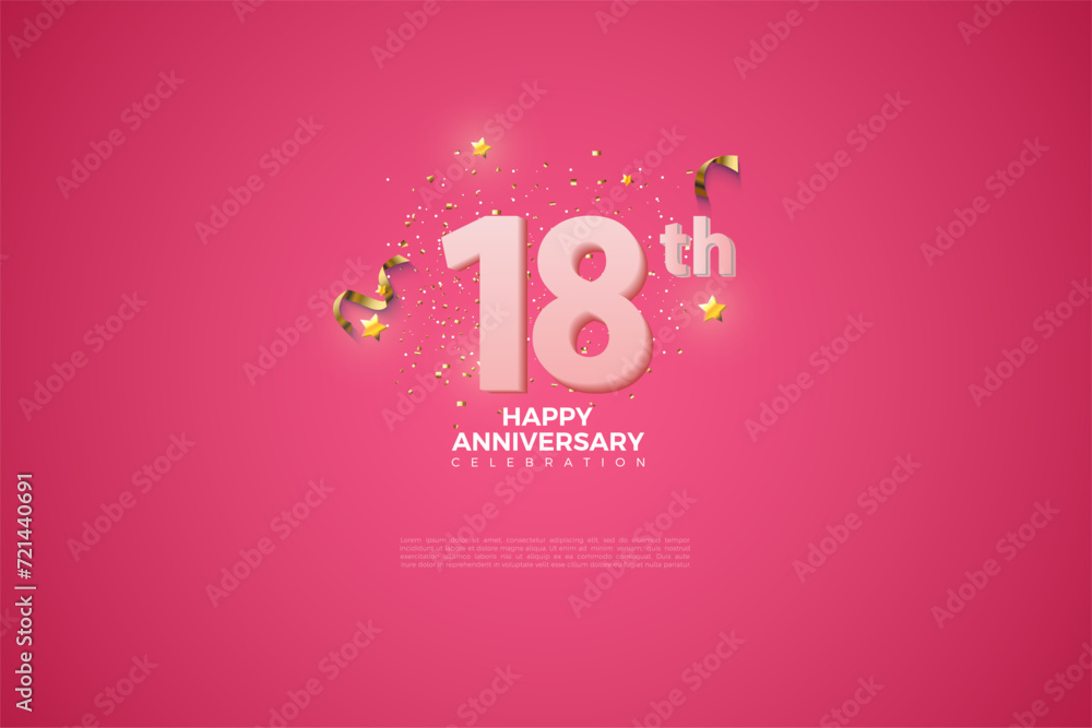 18th, 18th Anniversary celebration, 18 Anniversary celebration in Pink ...