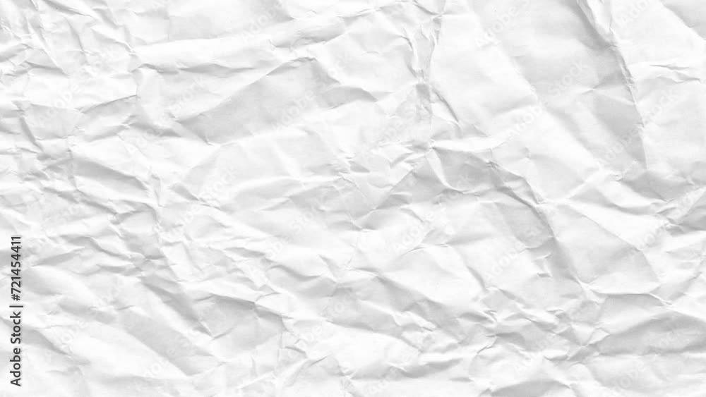 Crumpled paper animated background texture. Seamles loopable paper ...