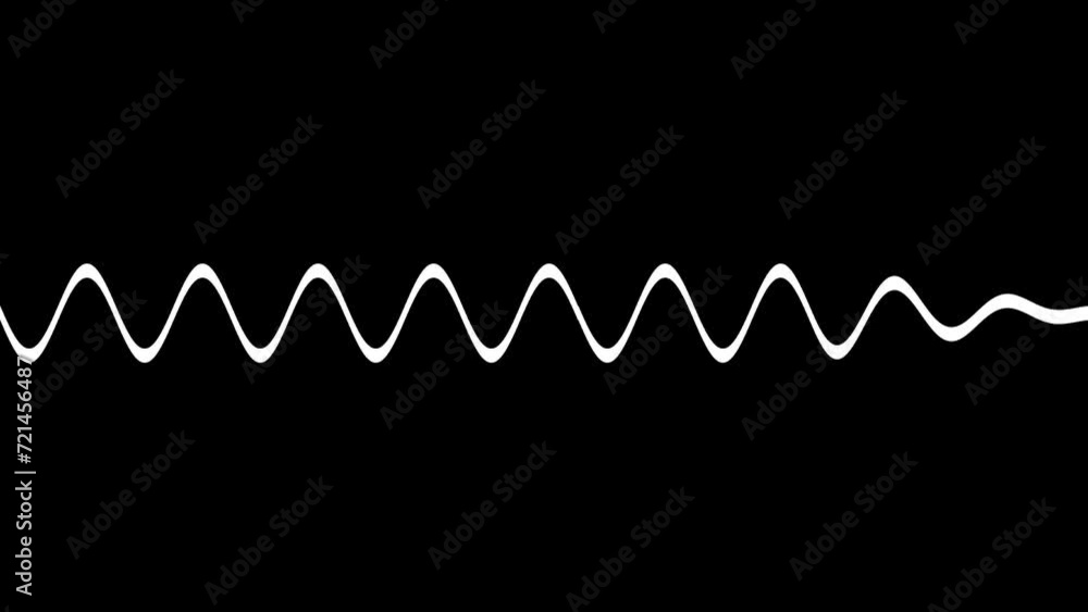 Abstract background high-tech waveform. audio spectrum glow simulation ...