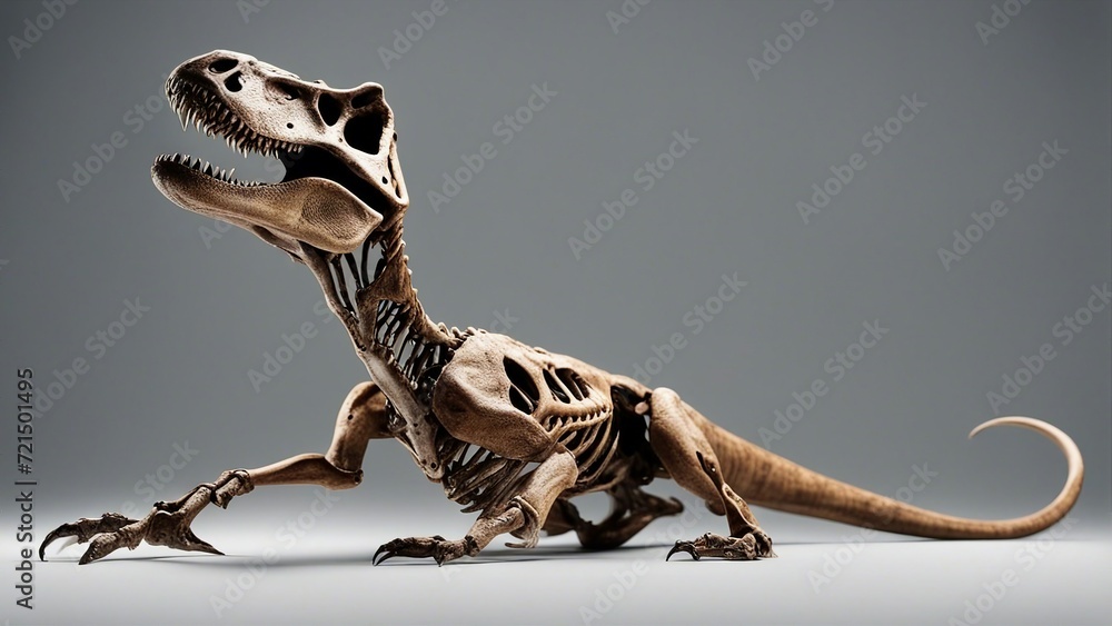 tyrannosaurus rex skeleton Skeletal bones of a Tyrannosaurus Rex T Rex ...