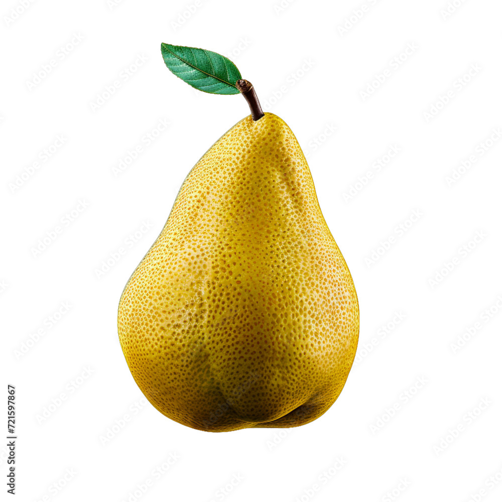 Cutout of a Fully Riped Pear Isolated Against a Transparent Background ...