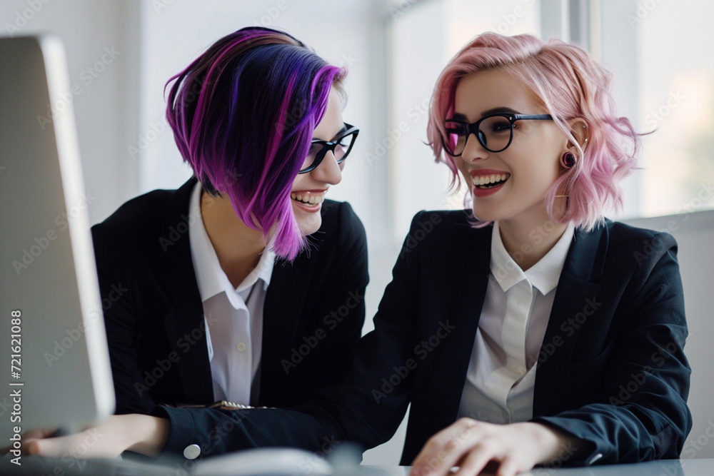 Modern youth subculture gen generation z young professionals self ...