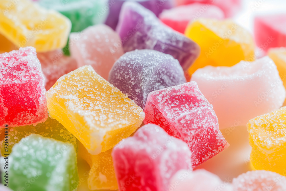 Freeze Dried Candy. Freeze-dried confectionery. Candy preserved through ...