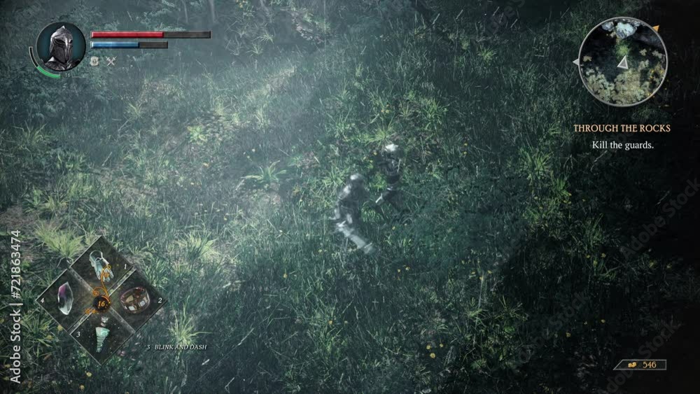 Carrying a sword to kill the enemies in the fake game mission. Hero ...