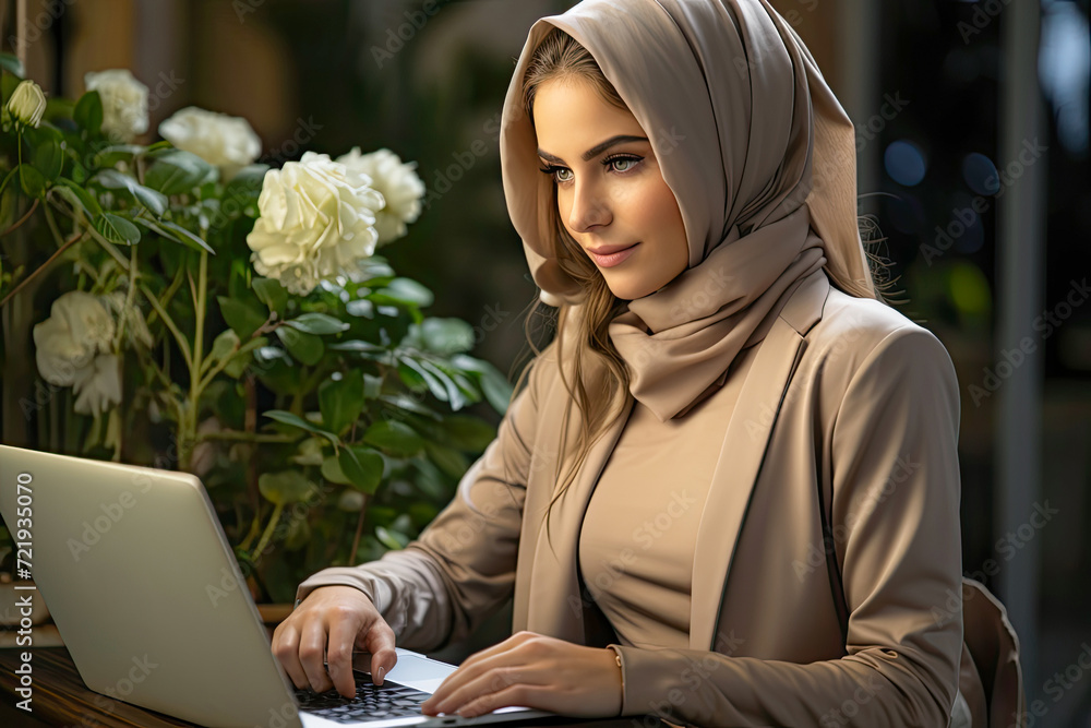 Empowered in Tradition: Veiled Visionary Taps Into the Networked World ...