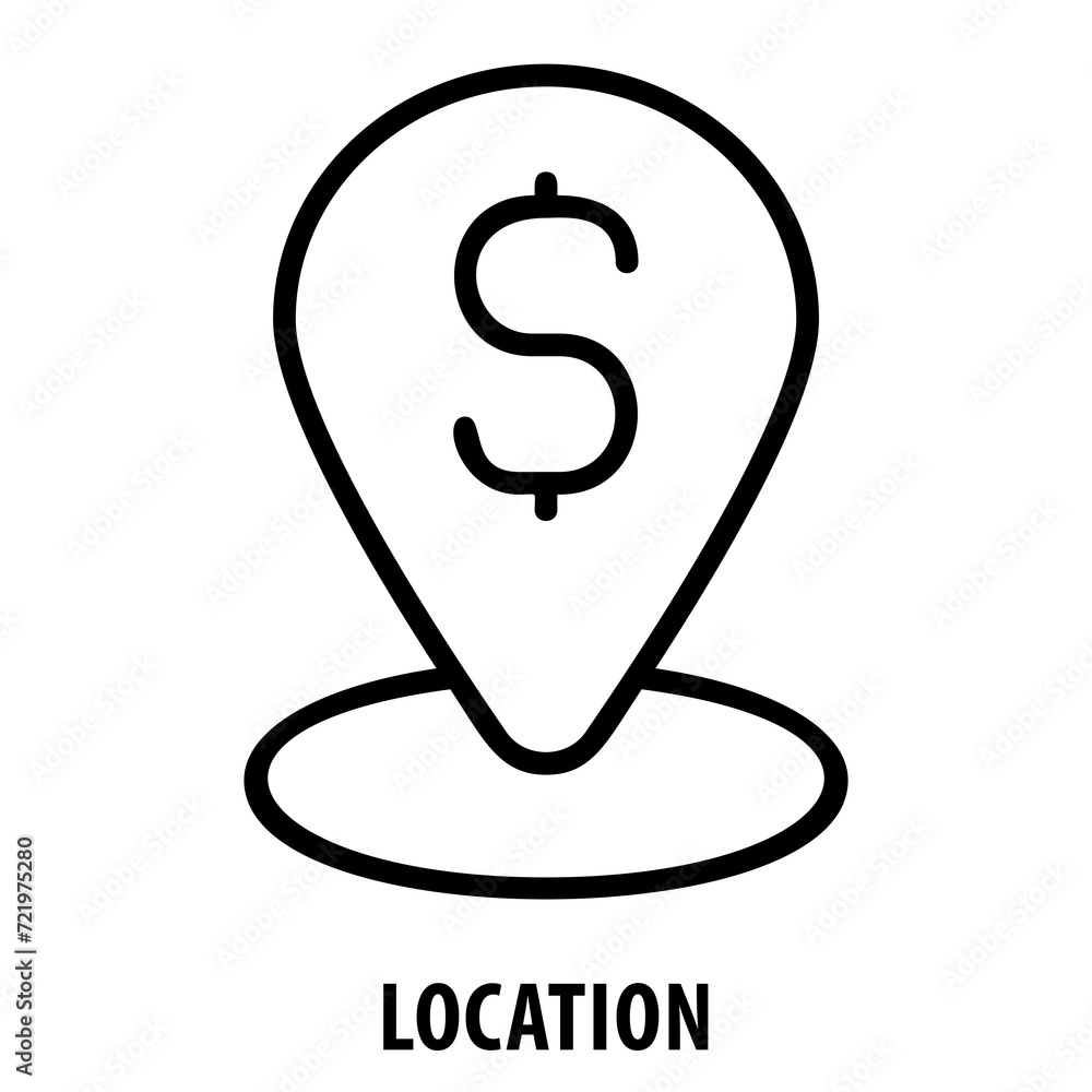 Location, map, pin, location icon, navigation, map marker, place, GPS ...