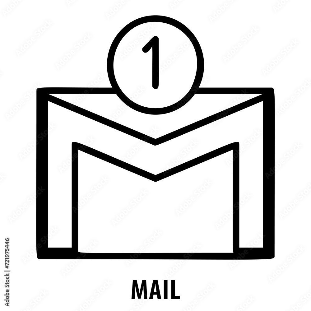Mail, envelope, letter, mail icon, email, communication, postal ...