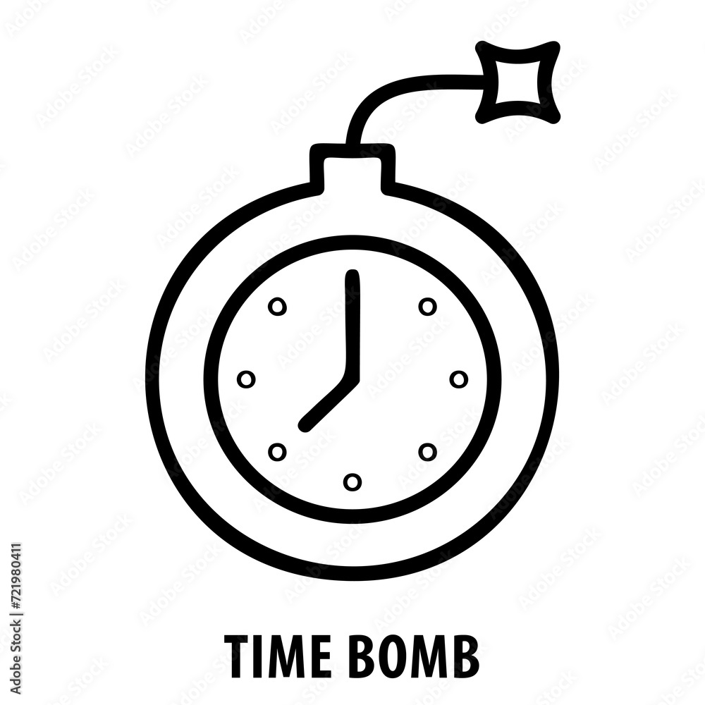 Time bomb, explosive, danger, countdown, urgency, threat, Time Bomb ...