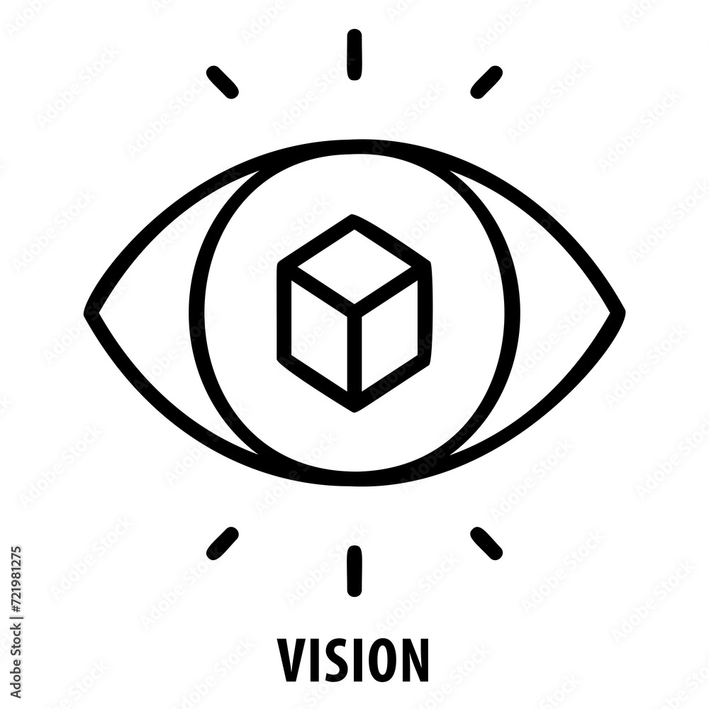 Vision, eye, sight, clarity, perspective, Vision icon, insight ...