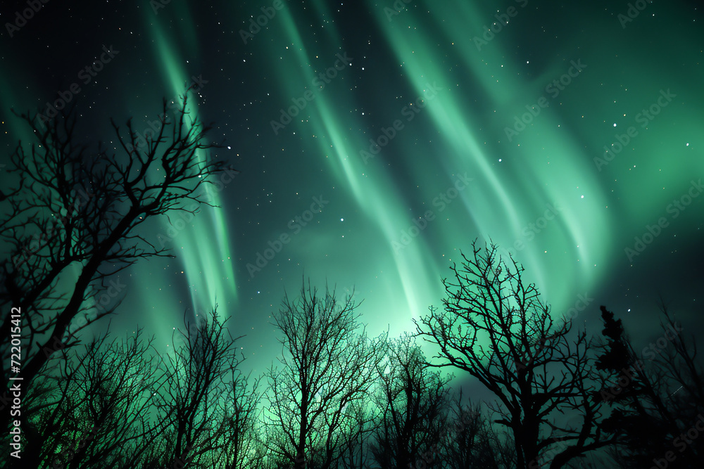 Aurora borealis commonly known as the Northern Lights which is a ...
