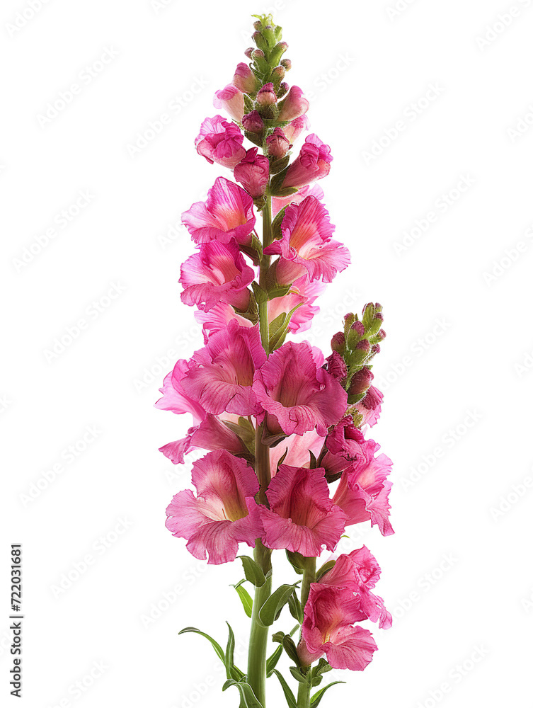 Antirrhinum (Snapdragon), transparent background, isolated image ...