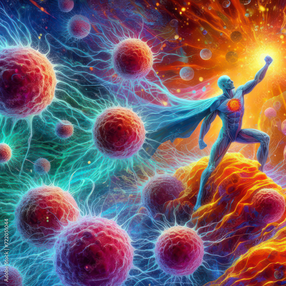 Experience the power of immunotherapy through an AI-generated ...