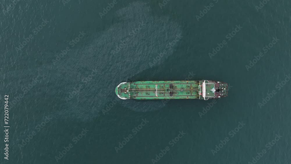 Oil leak from Ship, industrial petroleum products Vessel Stock Video ...