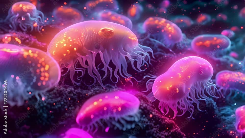 Stockvideo Micro bacterial. Bacteria Colony, Microbiome and Bacteria ...