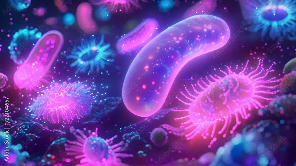 Micro bacterial. Bacteria Colony, Microbiome and Bacteria inside ...