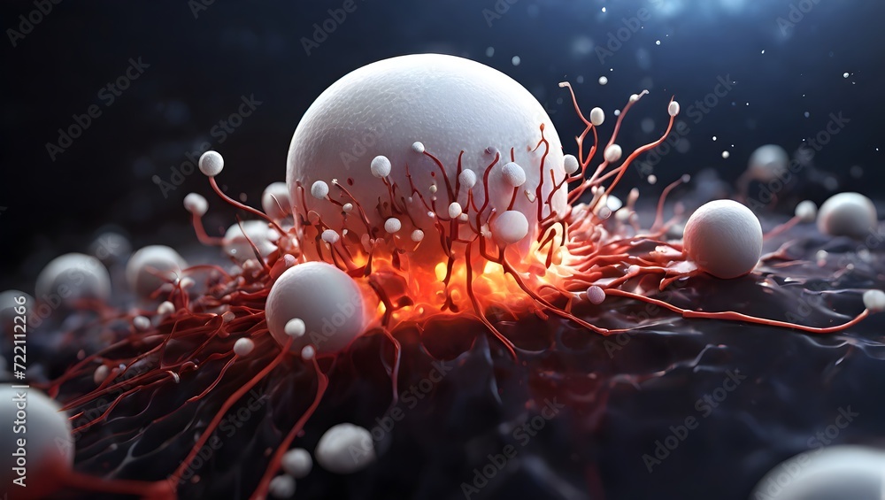 3d rendered illustration of a molecule Molecular Structure: 3D Rendered ...