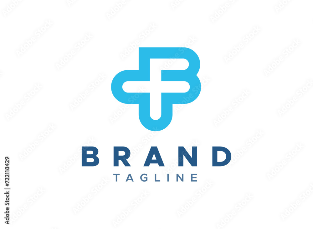 Introducing our B letter mark plus logo design template, this logo used ...