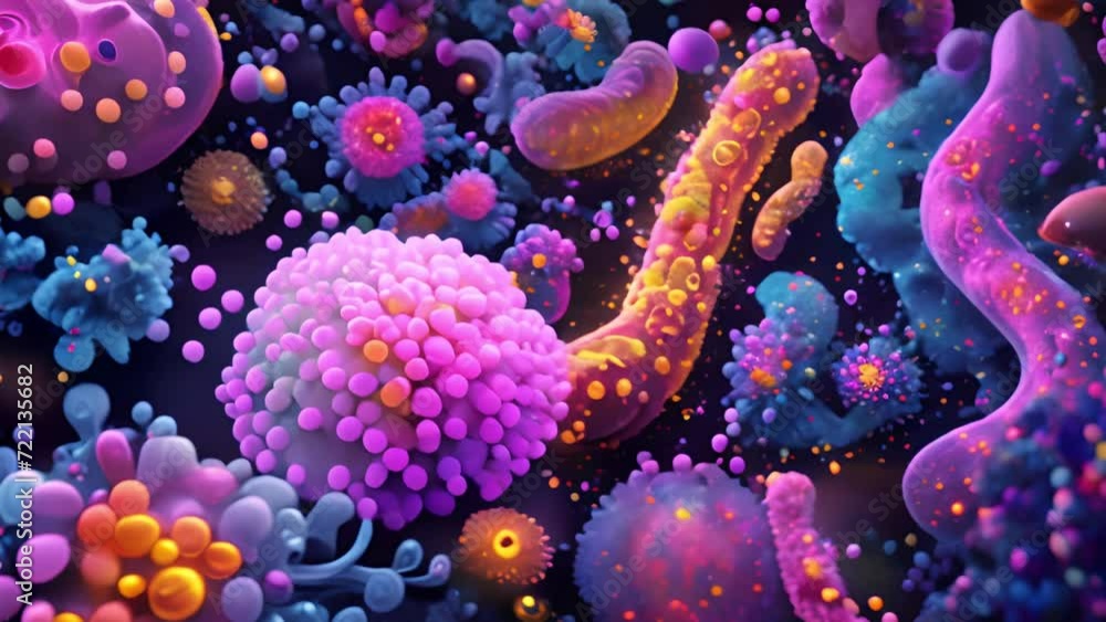 Micro bacterial. Bacteria Colony, Microbiome and Bacteria inside ...