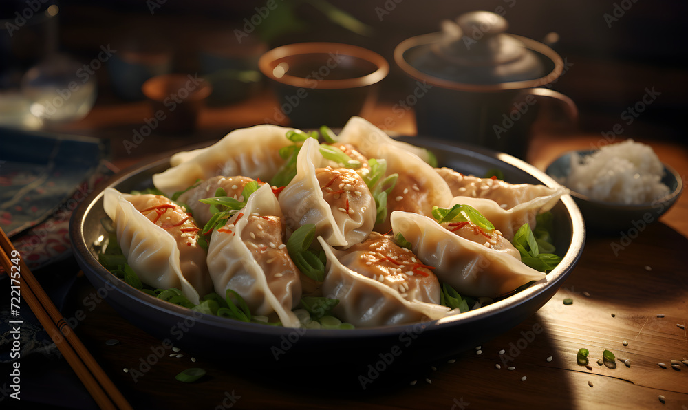 Steamed dumplings, Taiwanese food, Chinese cuisine, Asian delicacy ...